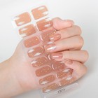 Quinnas Gel Nail Stickers, Semi Cured Gel Nail Strips, Gel Wraps for ...