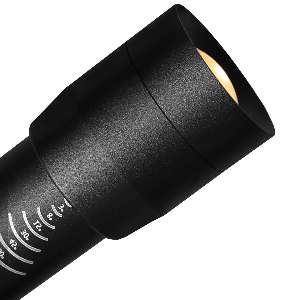 COB LED Ceiling Lamp Fixture 2-Line Track Light Beam Angle Zoom Show ...