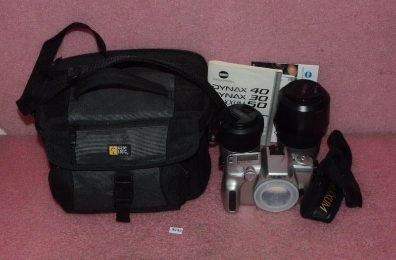 Minolta Maxxum 50 Camera With Lenses. | eBay