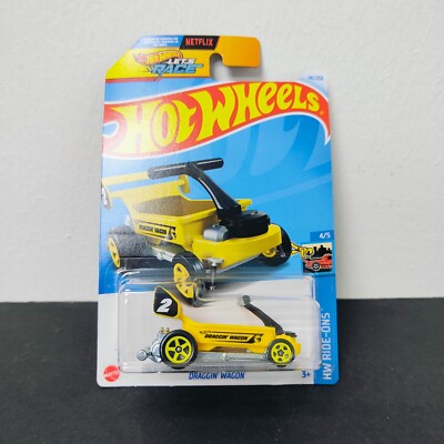 Hot Wheels 2024 Case G Mainline RTH Draggin Wagon Regular TH - Int ...