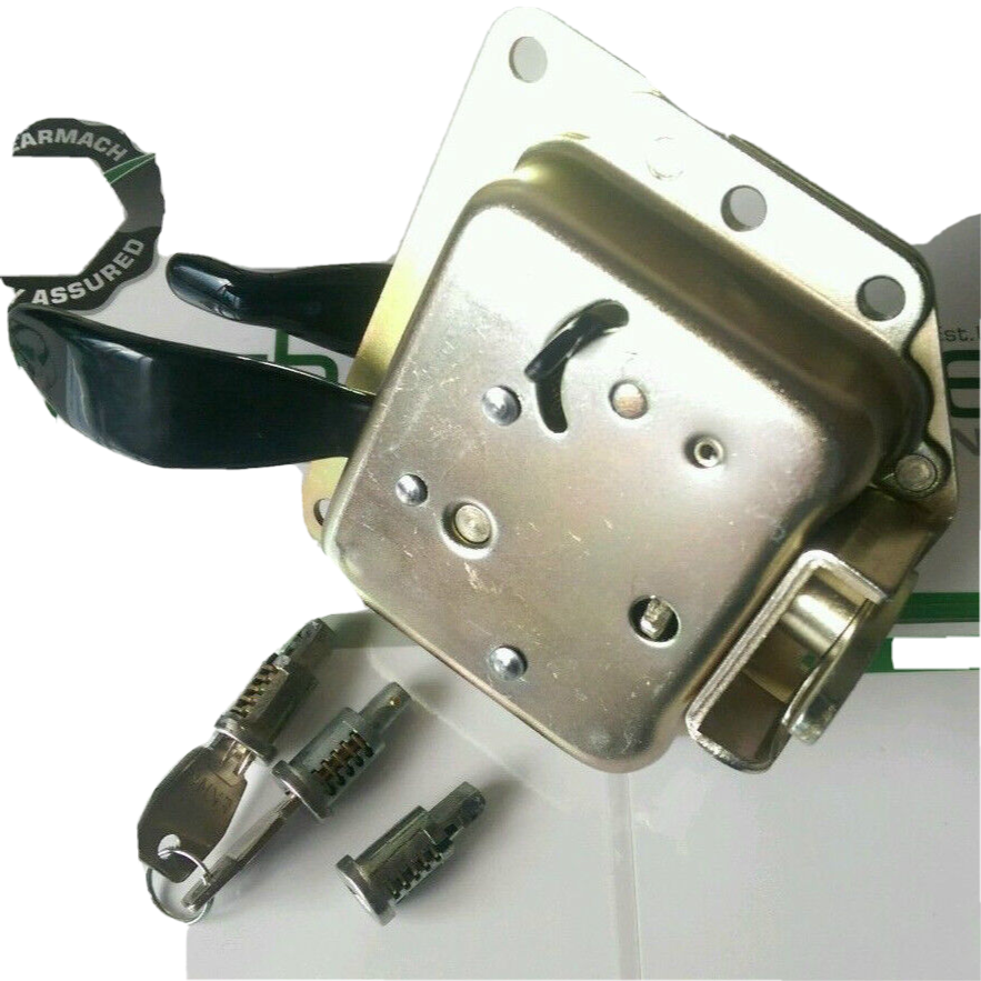 Land Rover Defender 90, Rear Safari Door Lock With FULL KEY SET x3 ...