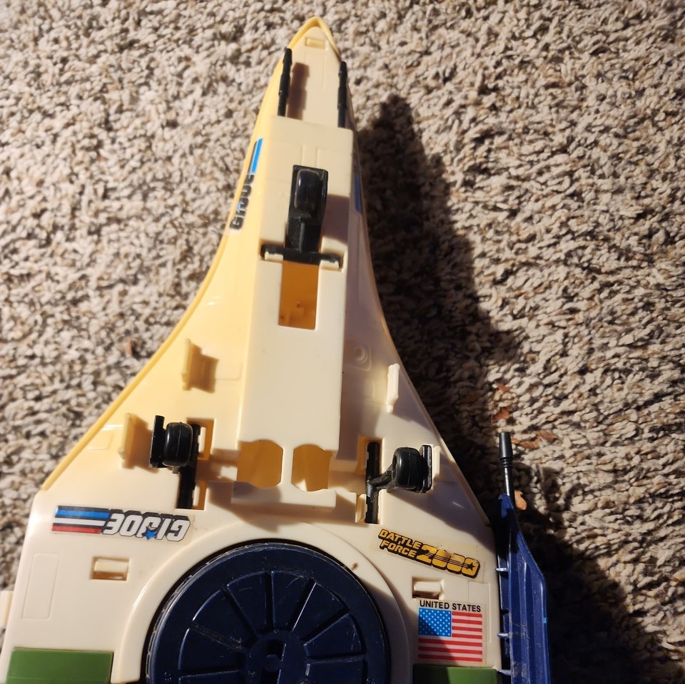 Vintage 1987 Hasbro GI Joe Vector Jet Battle Force | eBay