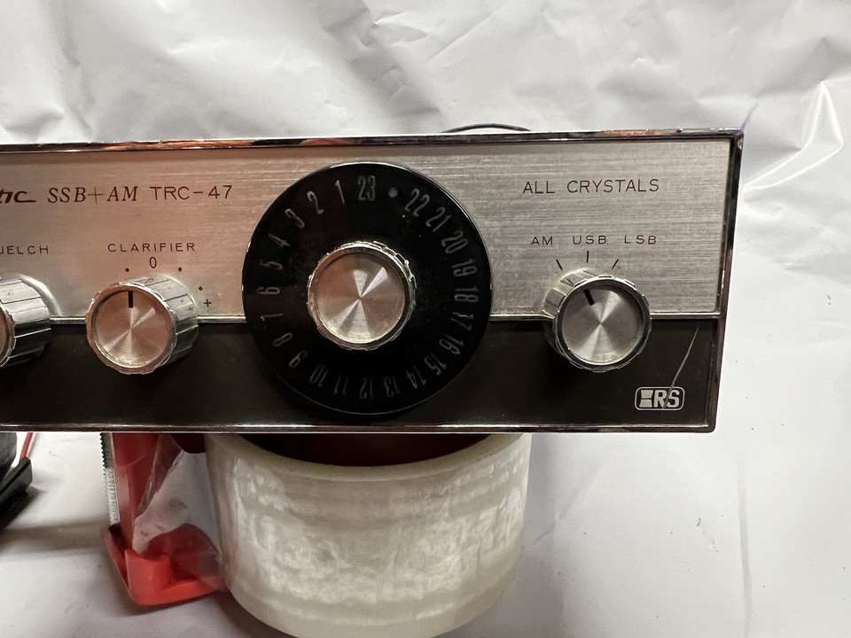 Vintage Realistic CB Radio SSB +AM TRC-47 23 Channel Vintage with mount ...