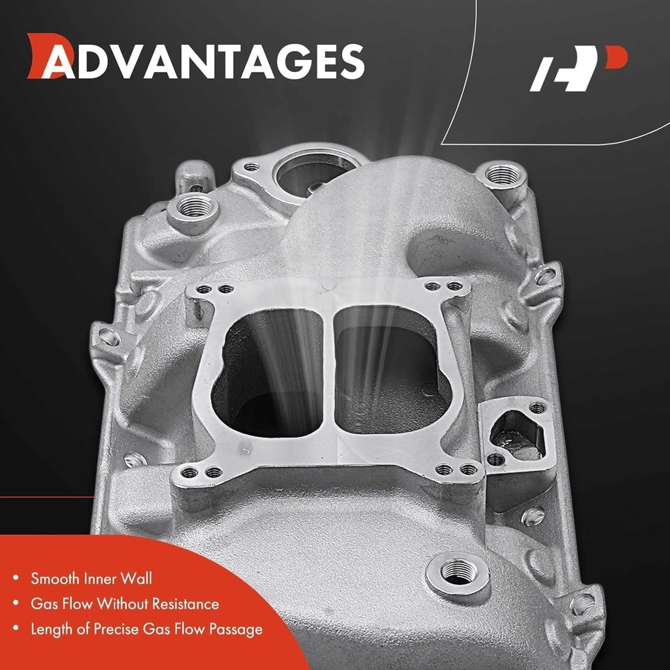A-Premium Dual Plane Intake Manifold Compatible with Chevy 396-502 BBC ...