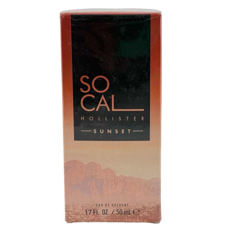 So Cal Sunset by Hollister Men, 1.7 oz / 50 ml Eau De Cologne Spray ...