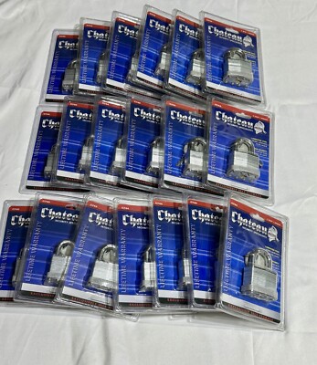 Chateau 1 1/2Inch 40mm PadLock Lifetime Warranty Brand New In Package ...