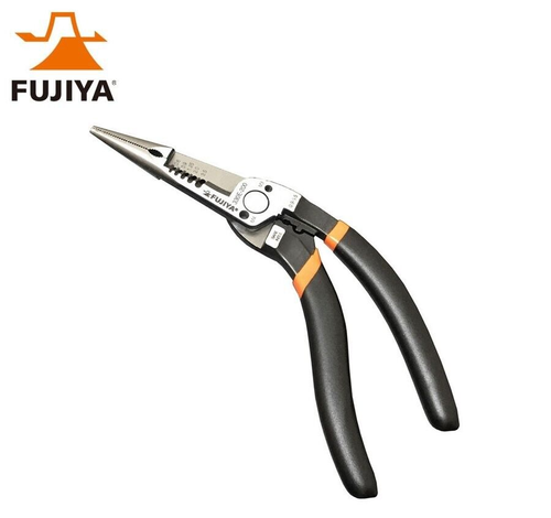 Fujiya Mechanic Pliers 330E-200 Melgoglip 200mm Cutter, peeler, crimper ...