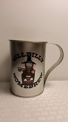 Metal Hillbilly Home Brew Mug ..moonshine Or Beer redneck Style | eBay