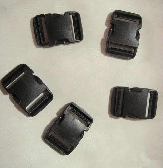 5 x New Fastex Side Release Buckle Black (For 50mm 2" Molle Webbing) | eBay