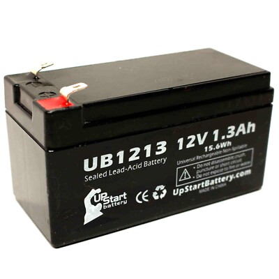 12V 1.3Ah Sealed Lead Acid Battery For ELK Batteries ELK-1213 UB1213 | eBay