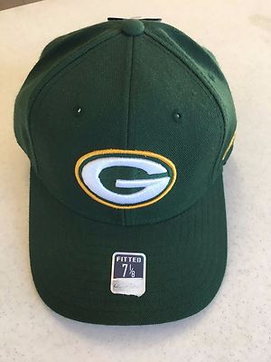 RETRO REEBOK GREEN BAY PACKERS GREEN SIDELINE CURVED BRIM FITTED HAT | eBay