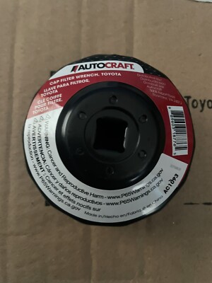 Autocraft Oil Filter Cap Wrench AC1093 For Toyota Spin On Oil Filters ...