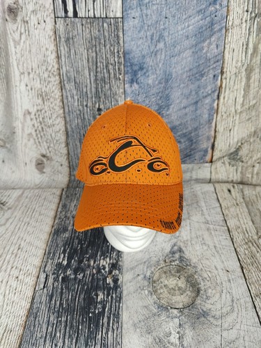 Orange County Choppers Hat Orange OCC Motorcycle Strap Back Biker ...