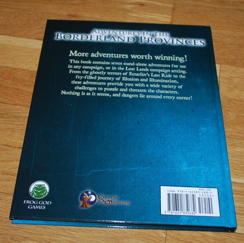 Swords & Wizardry RPG: Adventures in the Borderland Provinces FFG OSR ...