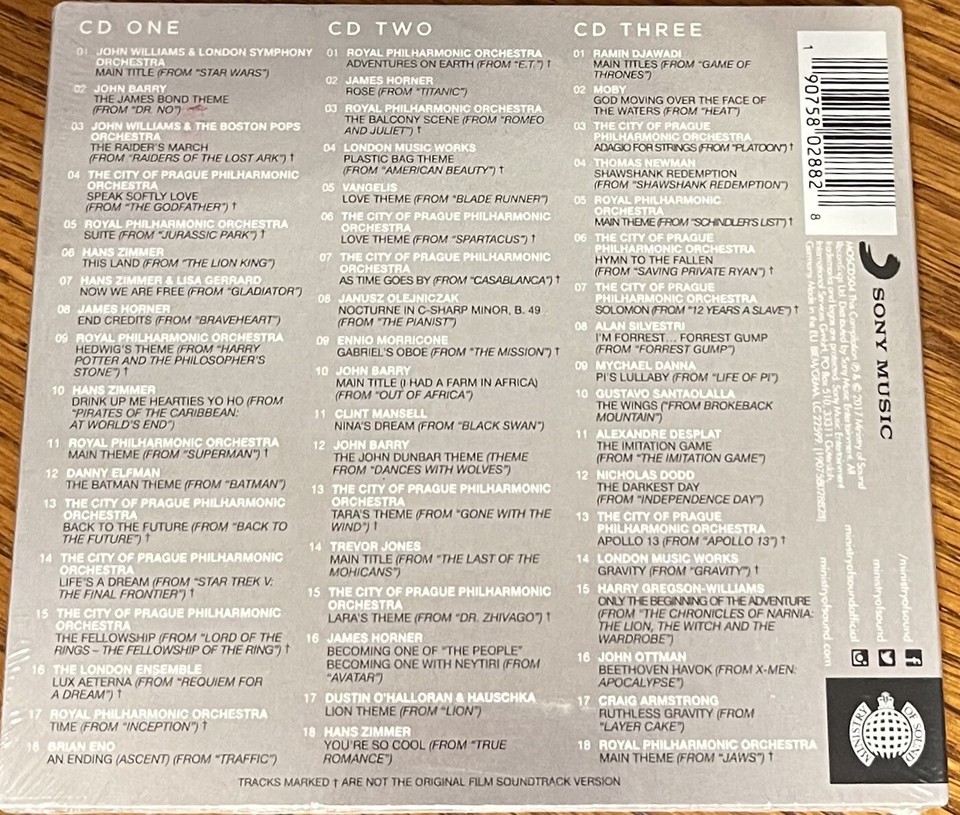 VARIOUS ARTISTS "THE SCORE" BRAND NEW ORIGINAL 2017 UK 3CD ALBUM | eBay
