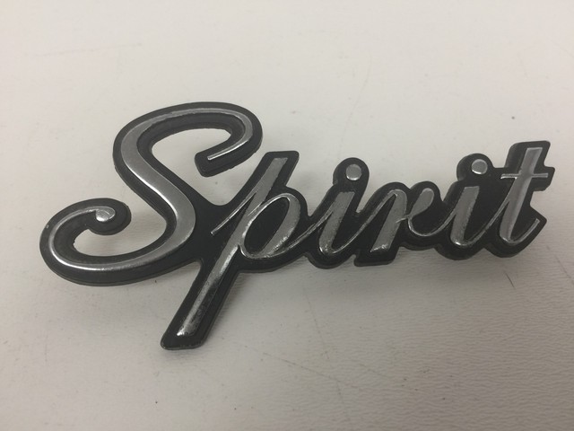 Original AMC Spirit Script Emblem Badge #3731070 American Motors | eBay