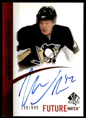 2010-11 SP Authentic Future Watch Autographed Pittsburgh Penguins RC ...