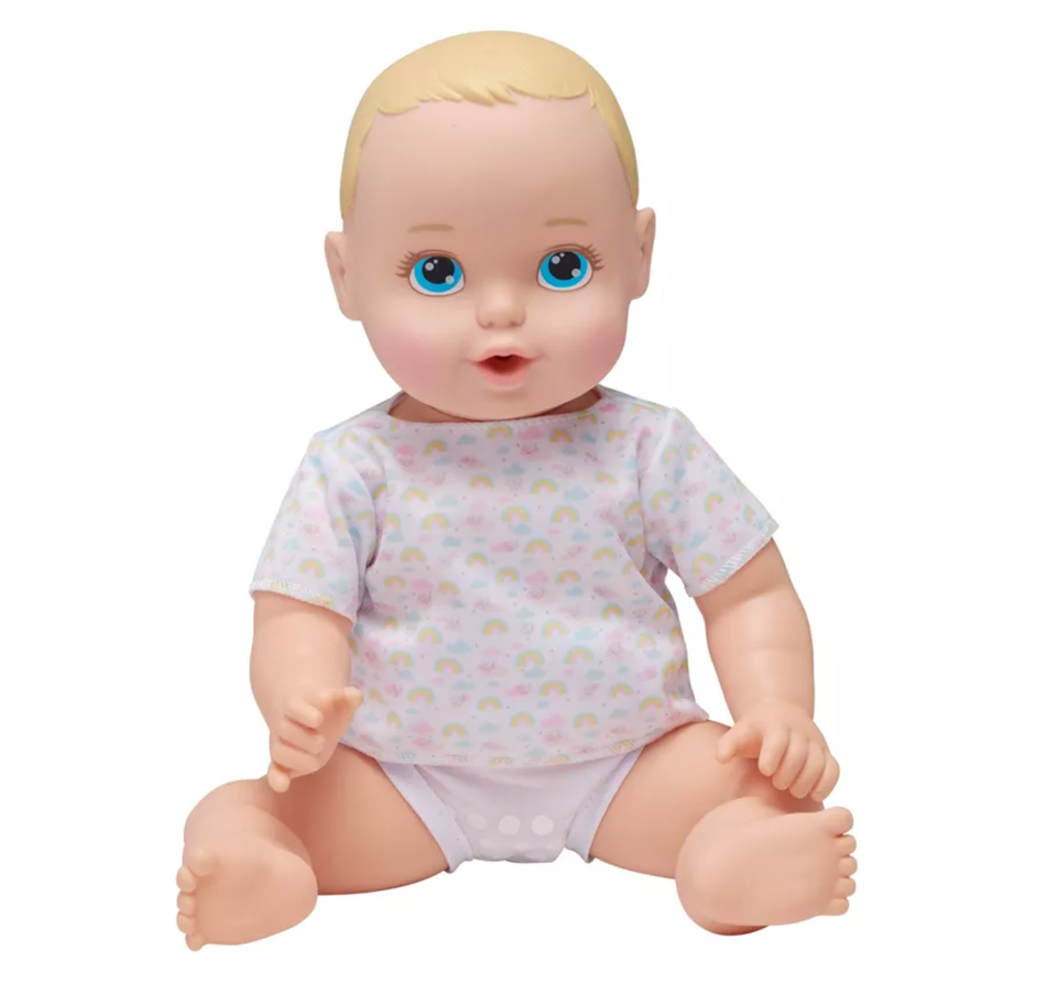 Perfectly Cute Feed & Wet 14" Baby Set - Blonde with Blue Eyes Brand ...