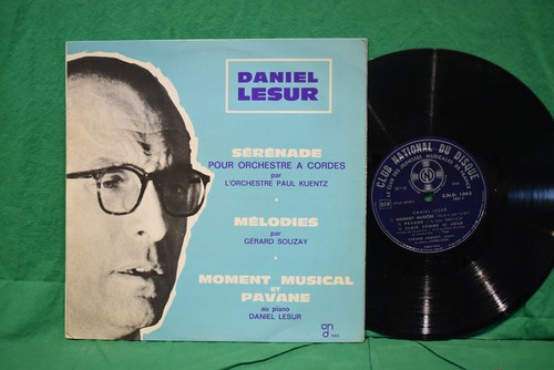 Daniel Lesur: Serenade, etc Paul Kuentz/Gerard Souzay CND 1065 Club ...