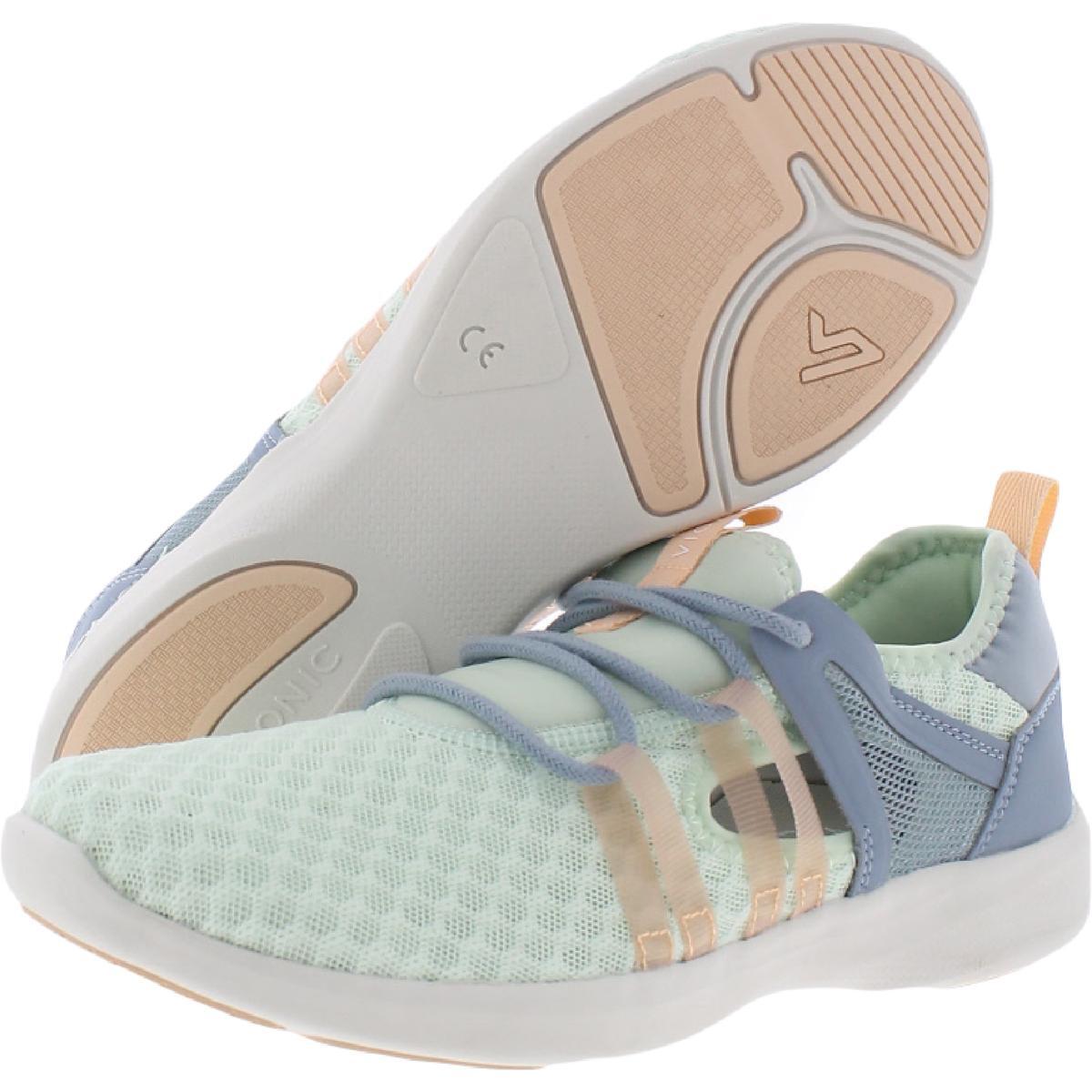 Vionic Womens Adore Blue Mesh Athletic Shoes Sneakers 12 Wide (C D W ...