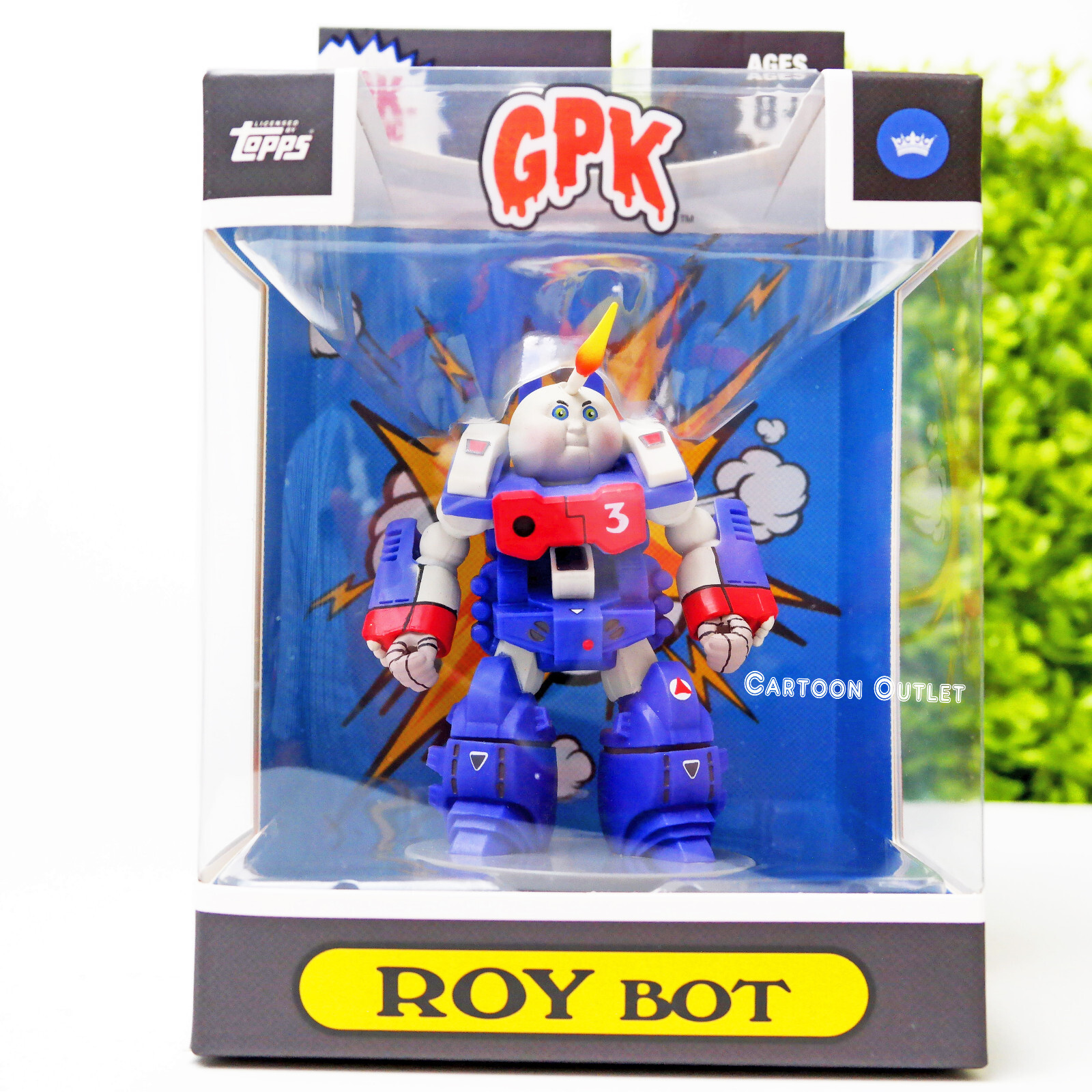 TOPPS GPK Garbage Pail Kids ROY BOT Loyal Subject Figure | eBay