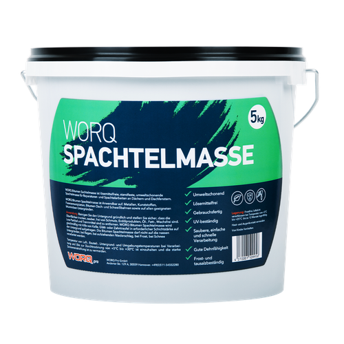 Dachabdichtung- Bitumen Spachtelmasse - Dichtmasse - schnelle ...