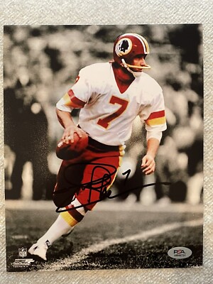 Joe Theismann Signed 8x10 Photo PSA/DNA Autographed Commanders | eBay