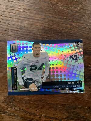 2019 Panini Unparalleled Taylor Rapp RC #298 Los Angeles Rams | eBay