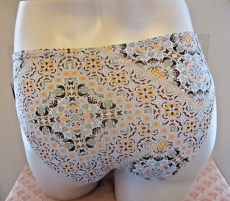 Ibiza swimwear tailored swim bottom tankini bottom White Multicolor 3X ...