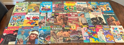 30 issues DELL/Gold KEY comic books...ZORRO, INVADERS...$340 VALUE ...