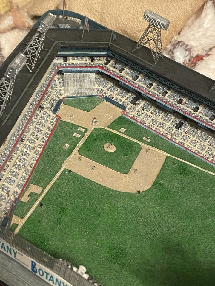 Ebbets Field Stadium Replica Deluxe Brooklyn The Danbury Mint Statue ...