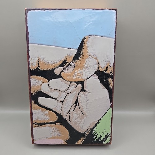 Spiritiles Glass On Copper #071 'Hello!' Elizabeth Stone 2018 Houston ...