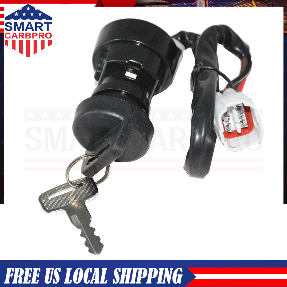 IGNITION KEY SWITCH FOR YAMAHA KODIAK YFM400 2WD 2000-2001 YFM400 4WD ...