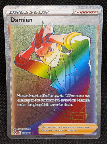 Carte Pokemon DAMIEN Français - FA EB08 FR - 279/264 - Neuf | eBay
