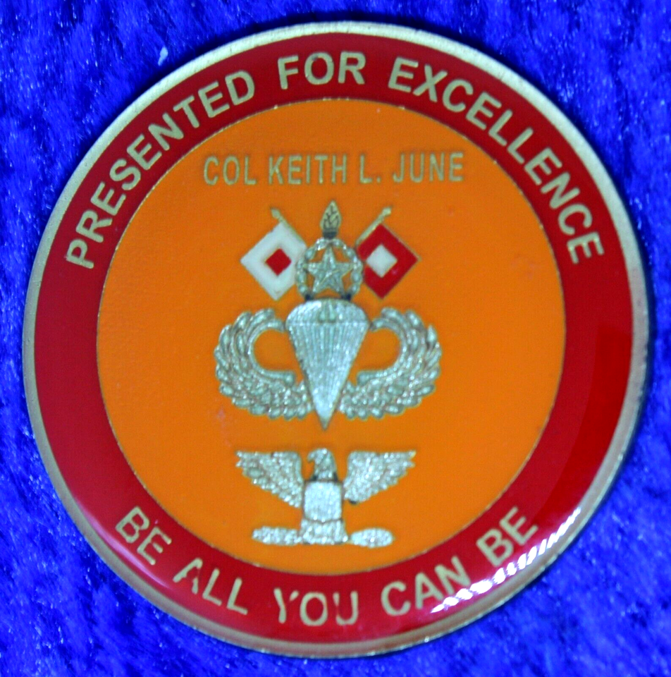 US Army 18th Airborne Corps XVII Signal Company Challenge Coin AC-3 | eBay