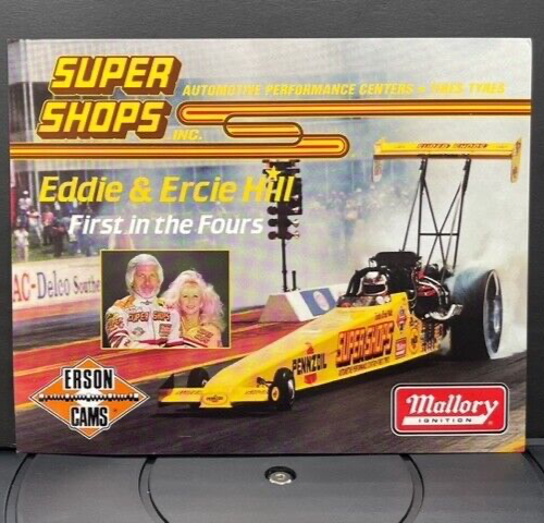VRHTF NHRA "EDDIE HILL SUPER SHOPS PENNZOIL TOP FUEL DRAGSTER" HAND OUT ...