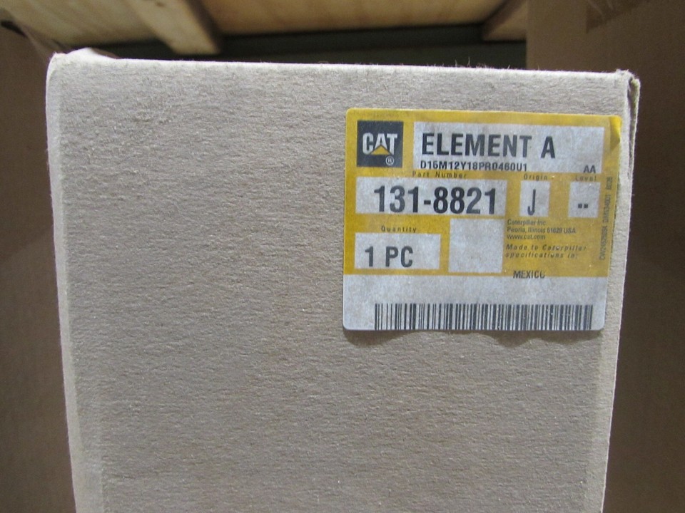 1 NEW GENUINE CAT CATERPILLAR SECONDARY ENGINE AIR FILTER PART # 131 ...