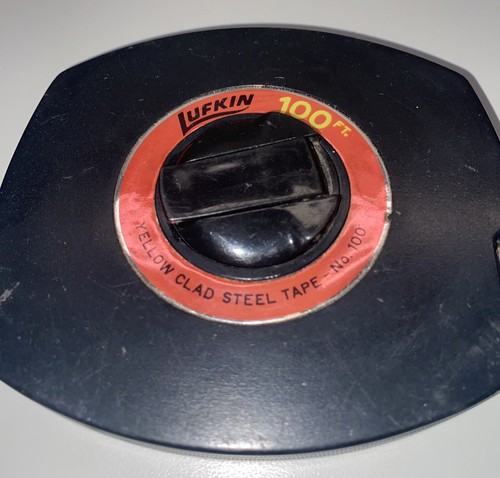 Lufkin 100’ Steel Measuring Tape USA | eBay