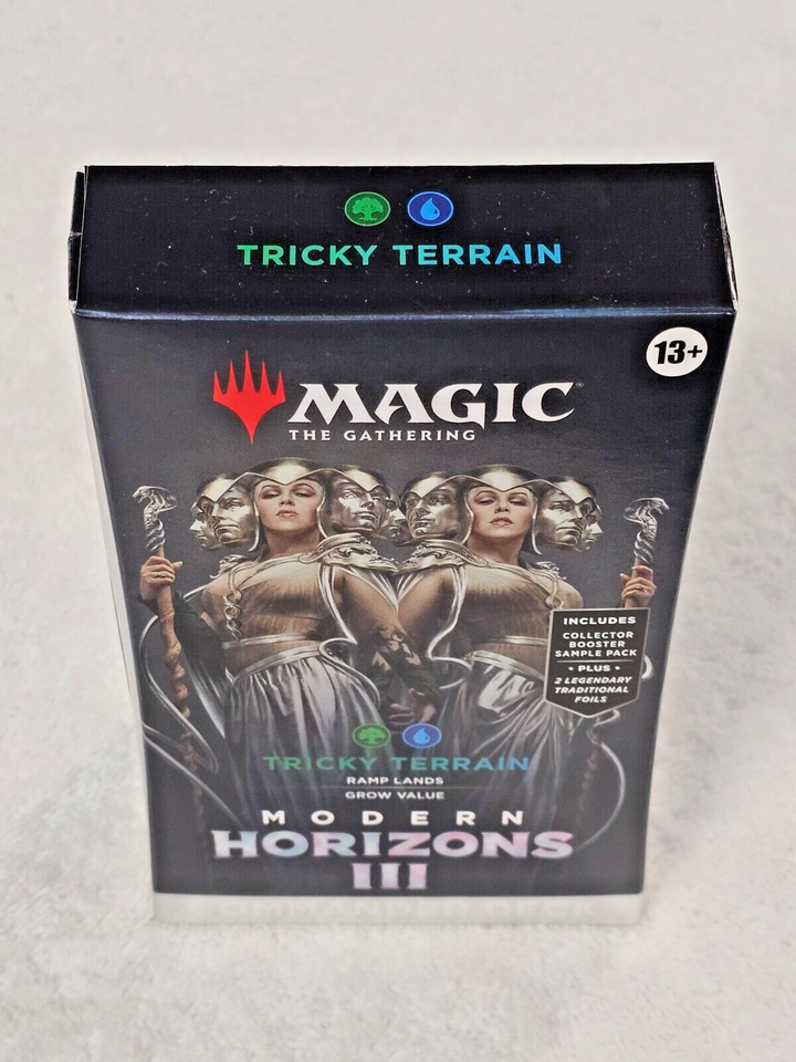 MTG Modern Horizons 3 TRICKY TERRAIN Commander Deck - 100 Card Deck - BRAND NEW | eBay