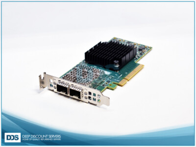 20NJD Dell ConnectX-4 LX PCIe3x8 (2)25GbE SFP28 NIC Mellanox CX4121C ...