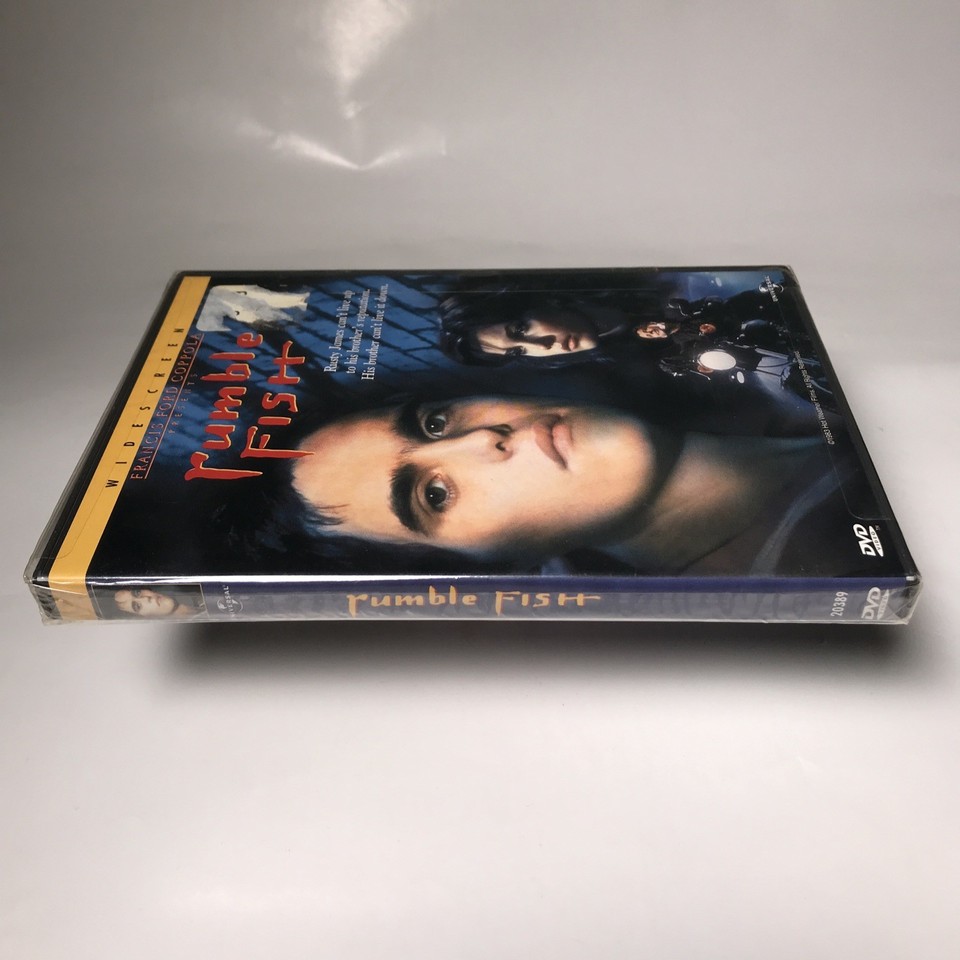 Rumble Fish (1983 DVD Widescreen) Coppola Rourke Dillon Cage - New ...