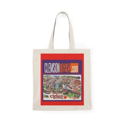 Clemson - Natural Tote Bag | eBay