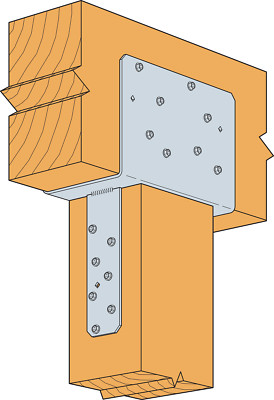 Simpson CCQ7.1-7.1SDS2.5 CCQ Column Cap for 7 in. Beam, 7 in. Post with ...