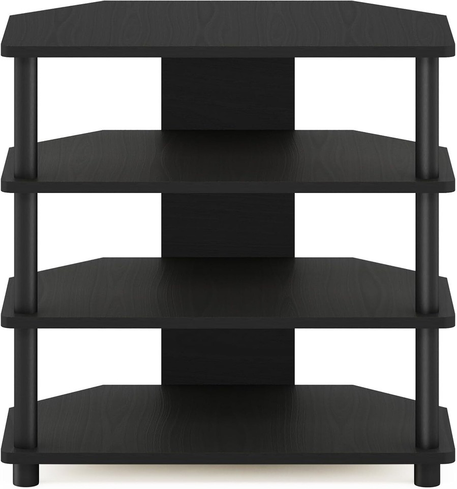 Audio Component Shelves Tower Media Stereo TV Stand Equipment Rack ...