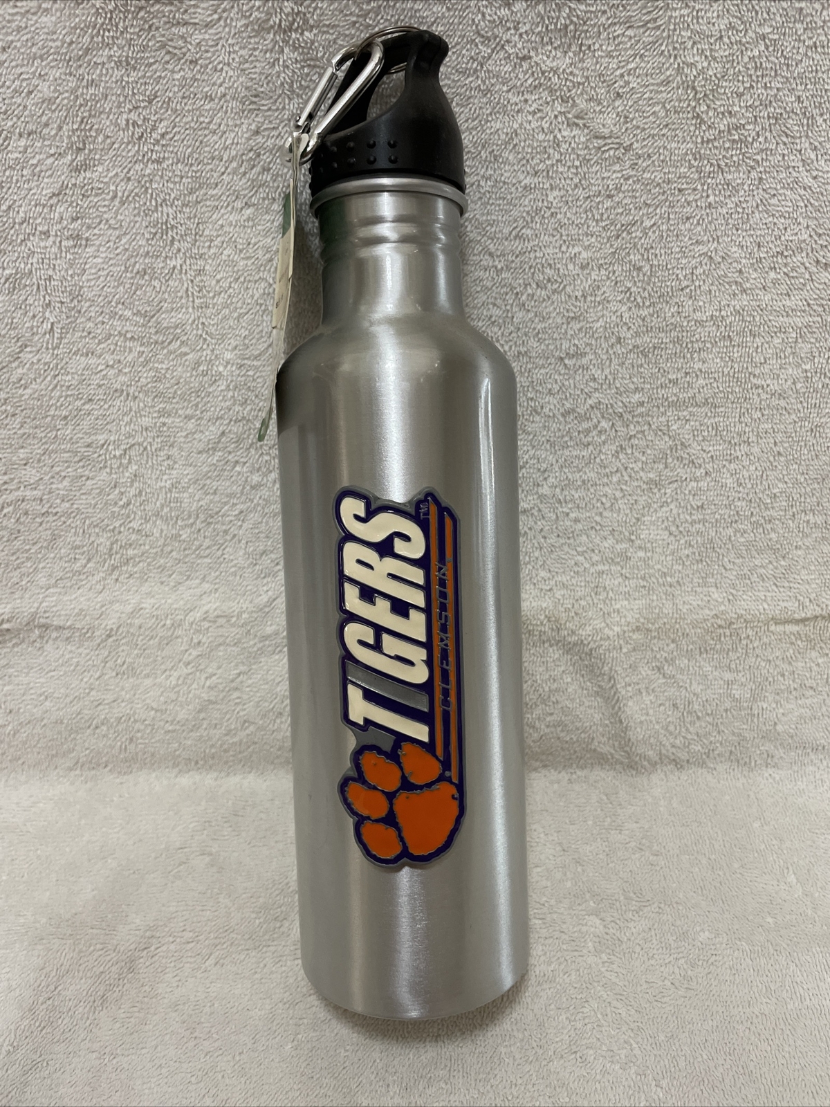 Clemson Tigers 34 Ounce Aluminum Water Bottle With Pewter Medallion 3 ...