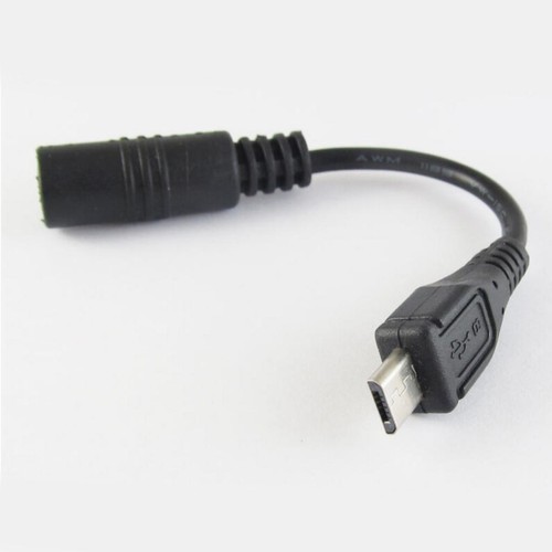 5.5x2.1mm DC Power Plug Jacket Female To Micro USB | eBay UK