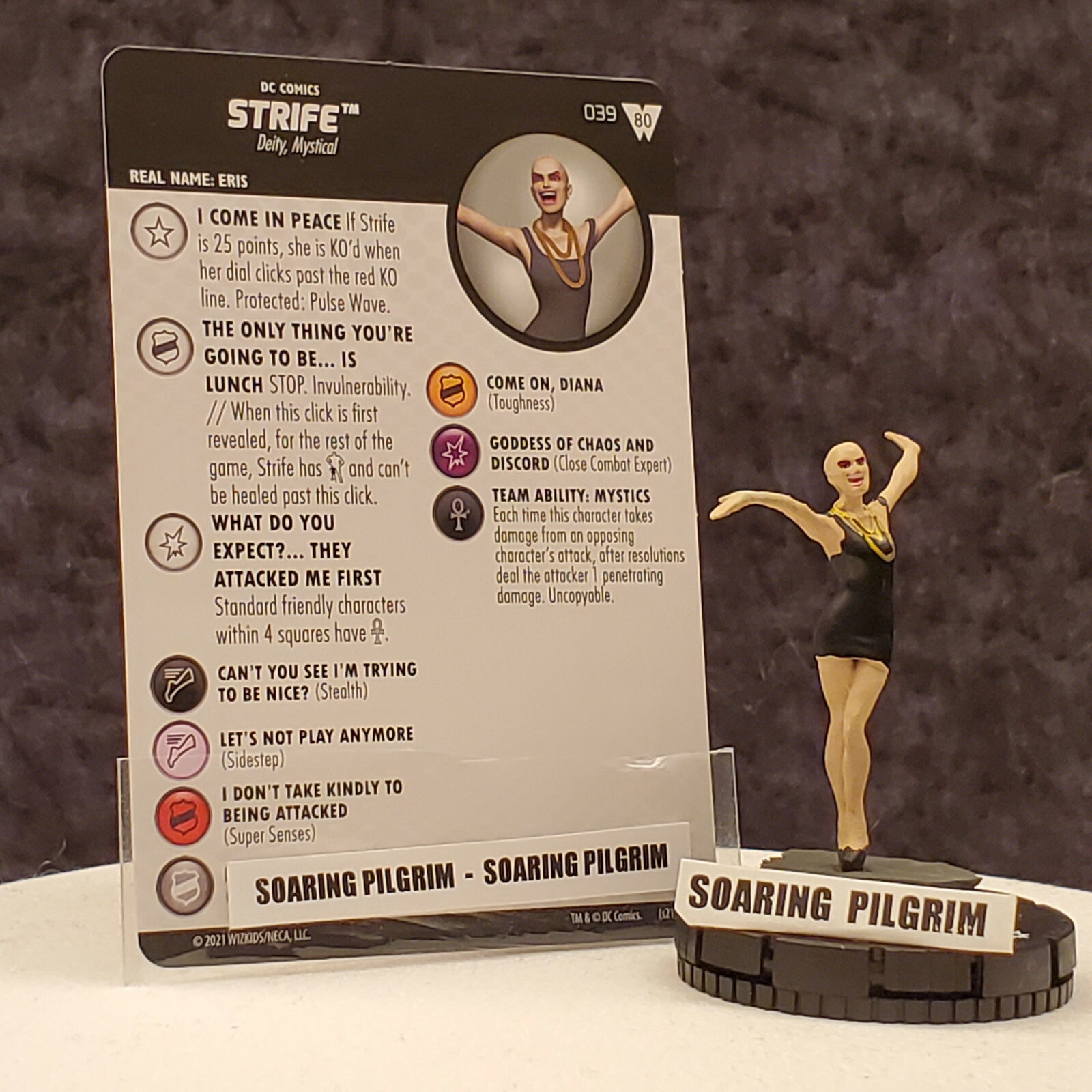 STRIFE - Rare 039 - Wonder Woman 80th Anniversary Heroclix #39 | eBay