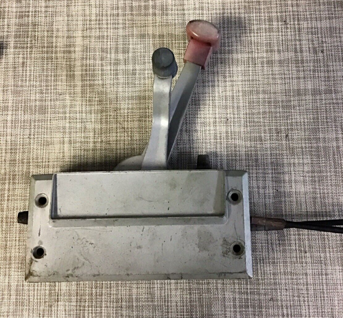 Johnson Ship-Master Evinrude Two Handle Control Box | eBay