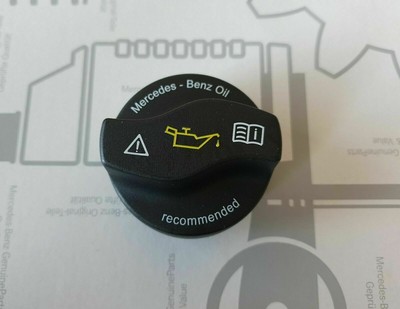 NEW GENUINE MERCEDES BENZ MB OM642 OM272 OIL FILLER SCREW FILLER CAP ...