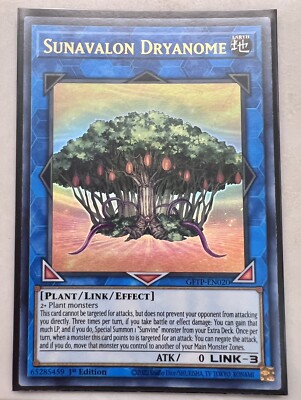 Yugioh! Sunavalon Dryanome - GFTP-EN020 - Ultra Rare - 1st Edition Near ...